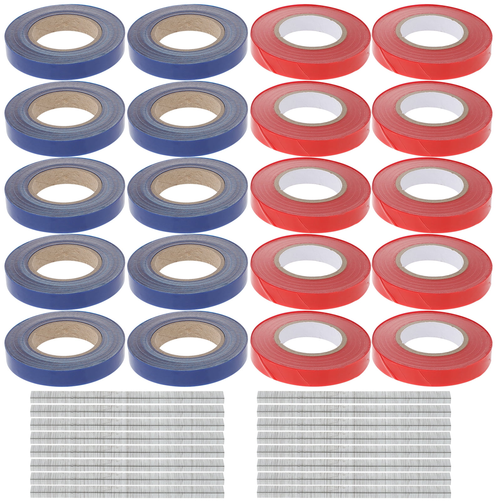 Plant Tape, 20 Rolls Garden Plant Straps Reusable Garden Tape PVC Plant ...