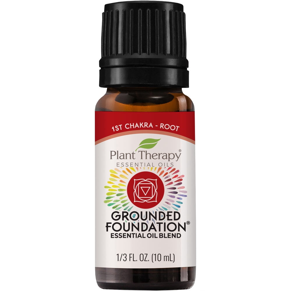 Plant Therapy Chakra 1 Grounded Foundation (Root Chakra) Essential Oil ...