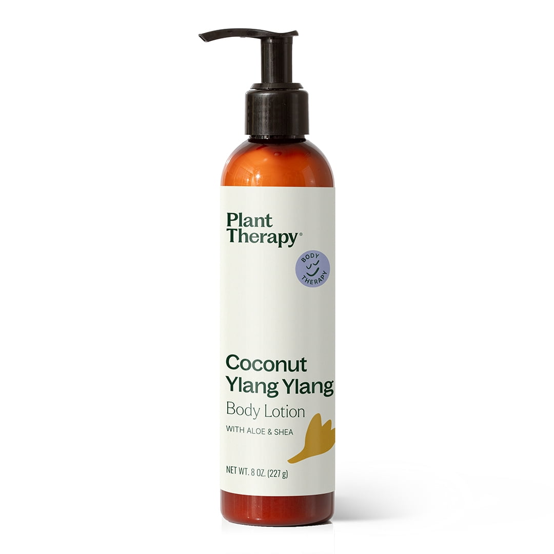 Plant Therapy Coconut Ylang Ylang Body Lotion with Aloe & Shea 8 oz ...