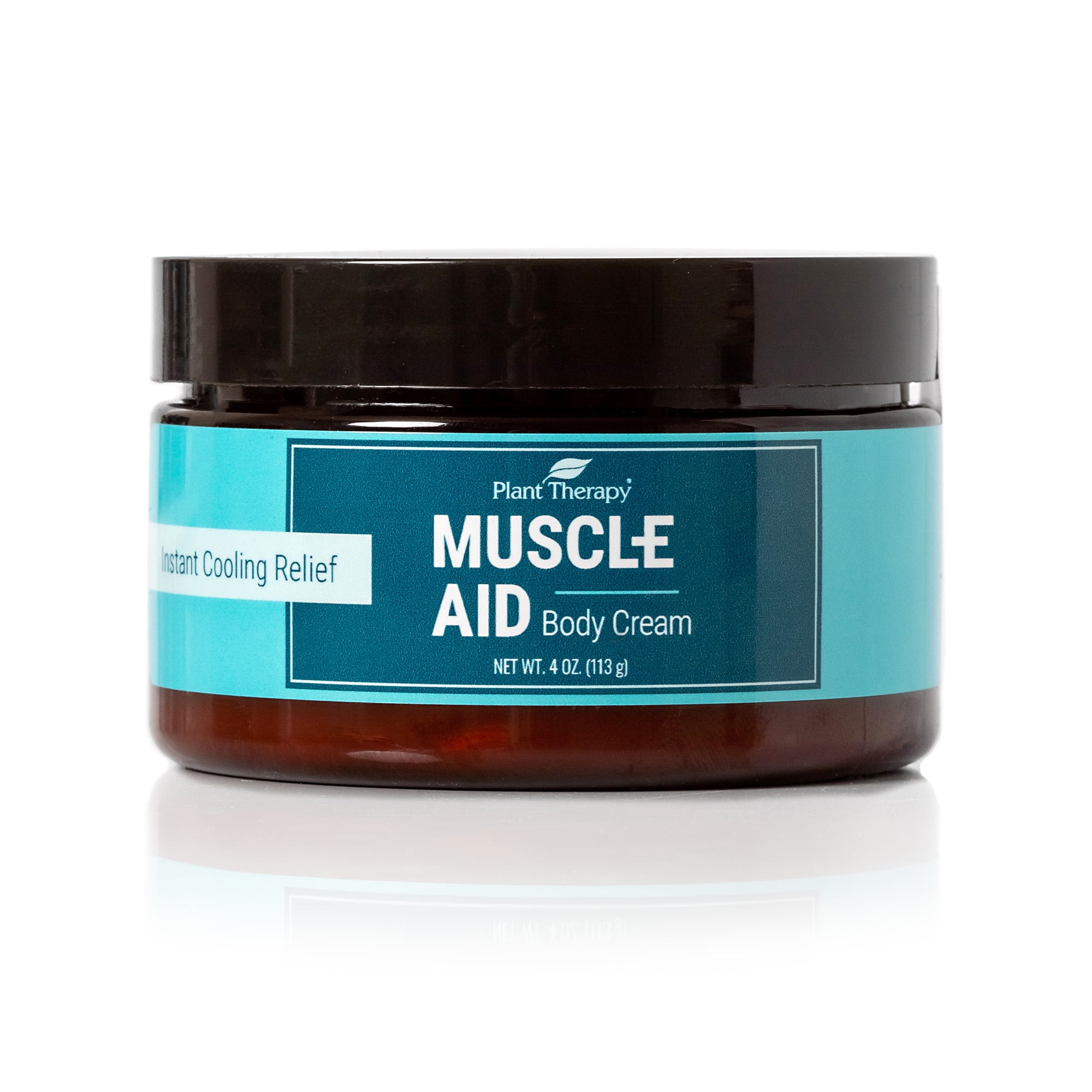 Plant Therapy Muscle Aid Body Cream 4 oz Soothes Muscles, Refreshing ...