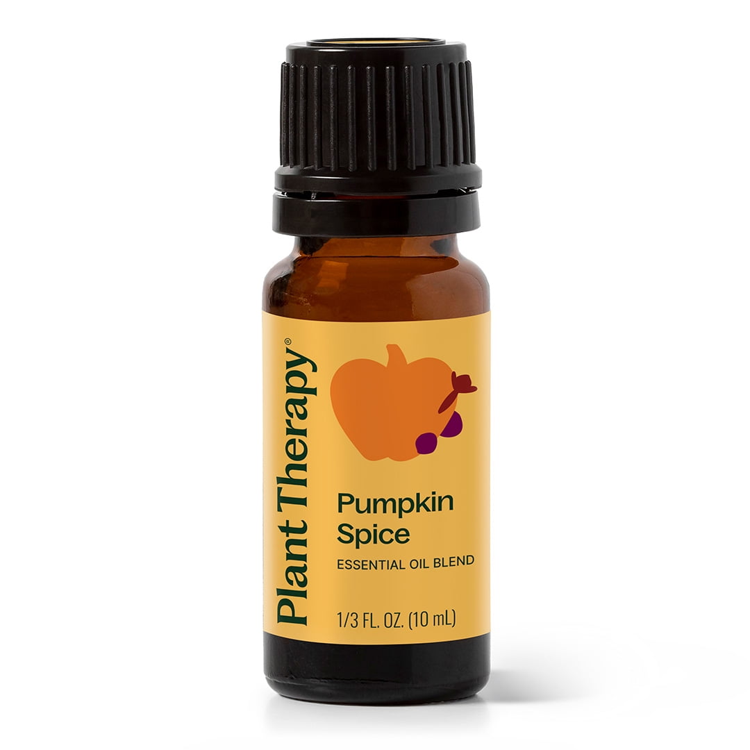 Plant Therapy Pumpkin Spice Fall Essential Oil Blend 10 mL (1/3 oz ...