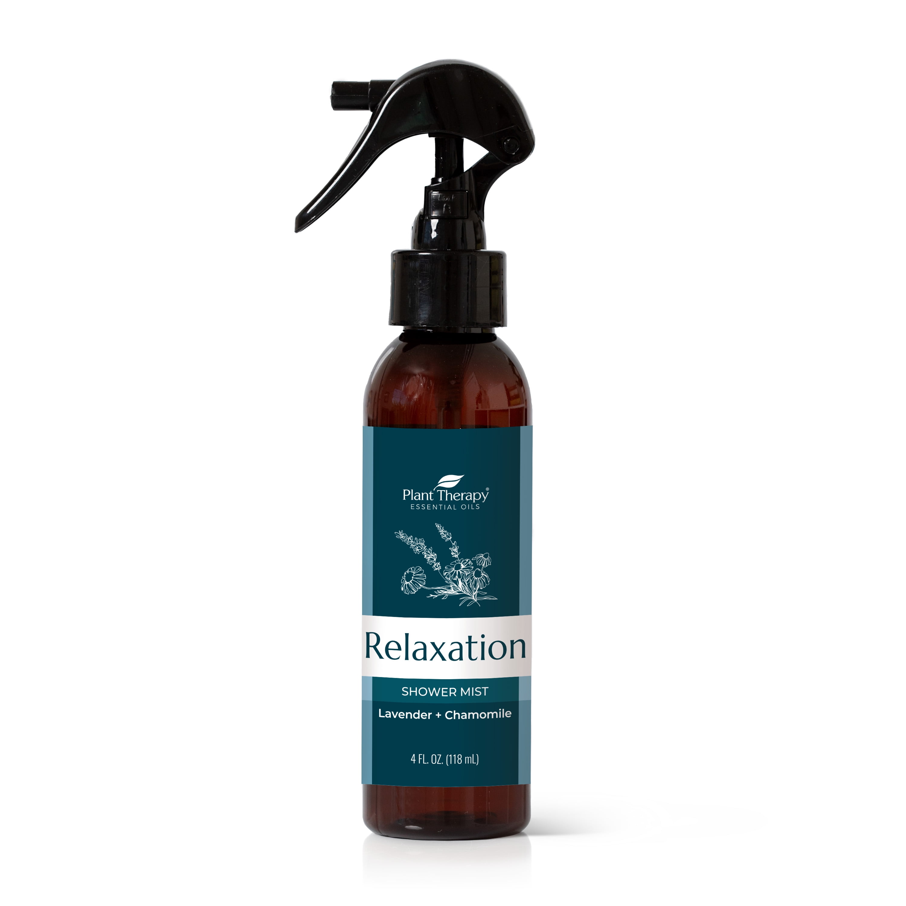 Plant Therapy Relax Shower Mist 4 oz Aromatherapy Steam Shower Spray ...