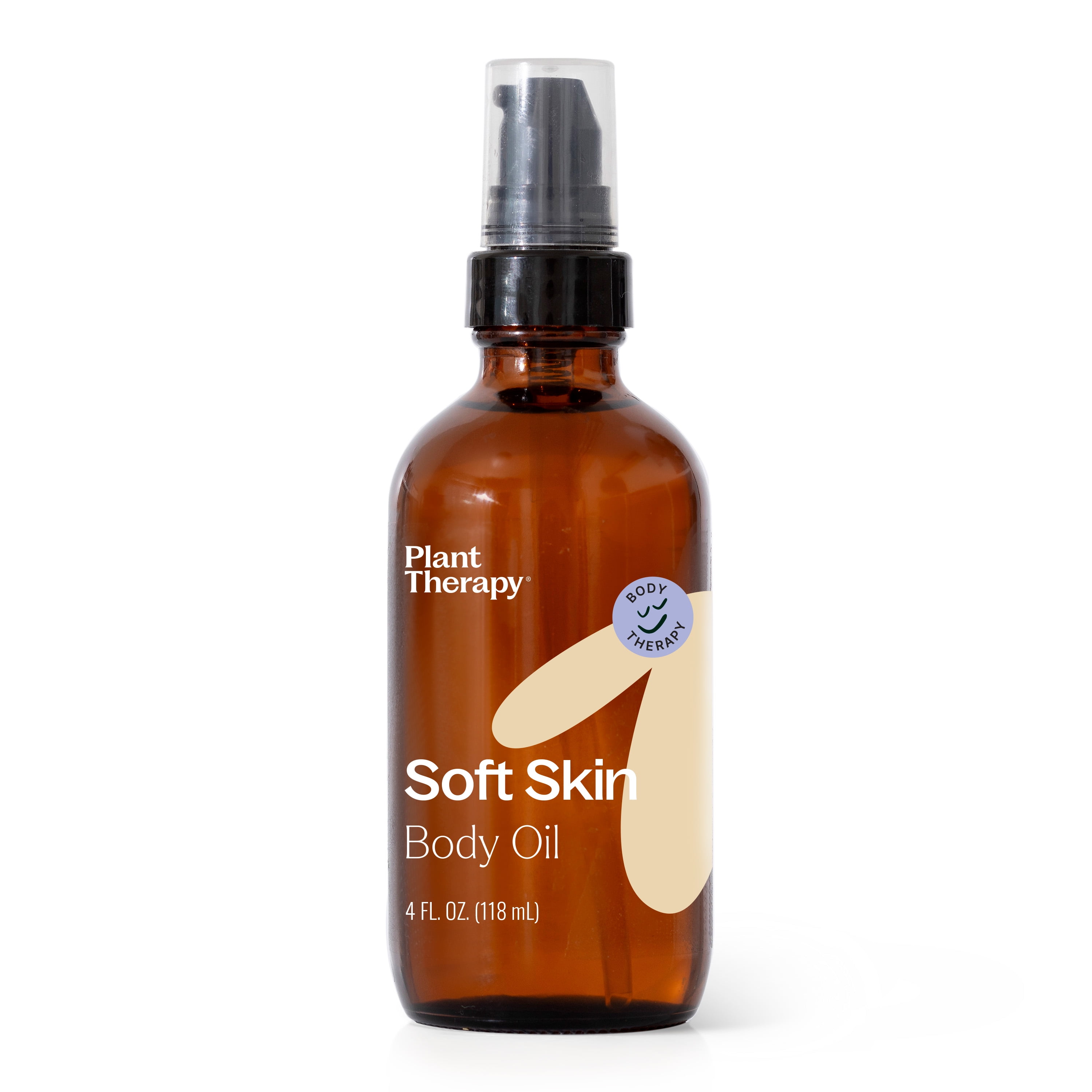 Plant Therapy Soft Skin Body Oil 4 oz Softens & Nourishes Skin, Soothes ...