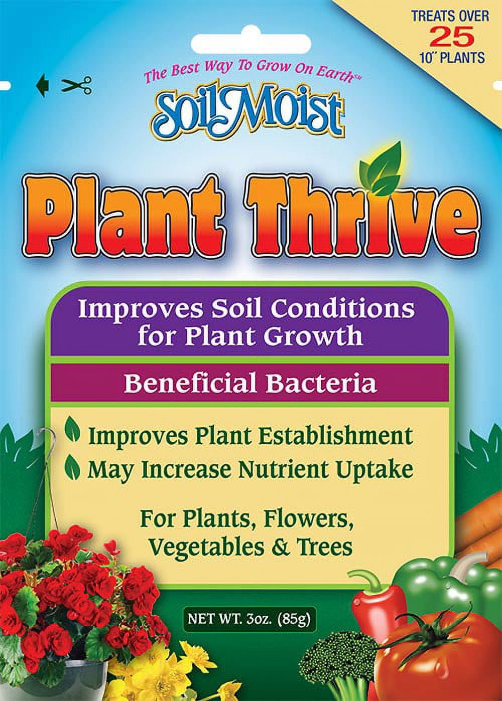 Plant Thrive 3oz Bag Beneficial Bacteria Soil Additive for Plants ...