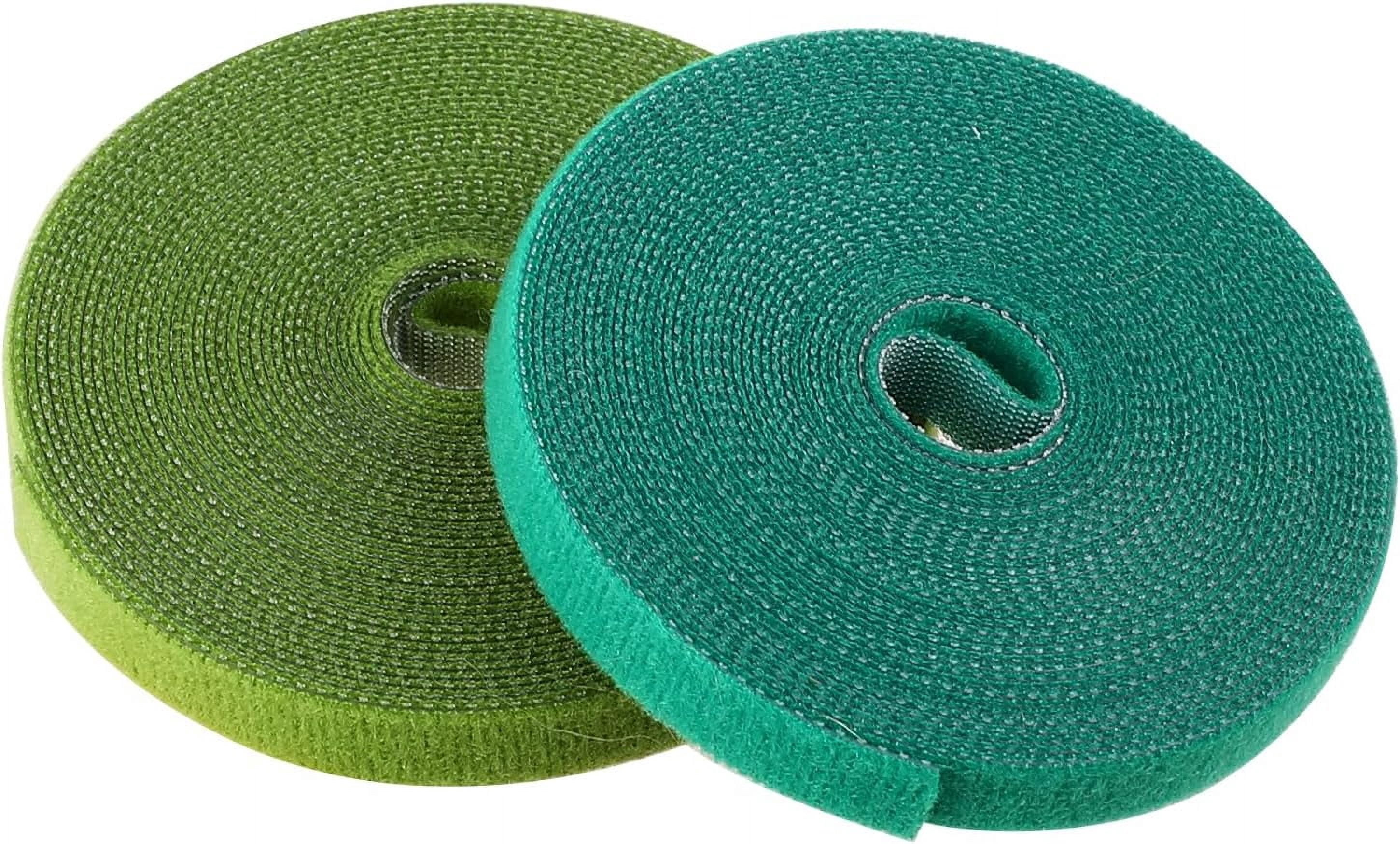 Plant Ties 2 Rolls Garden Tie Green Tape Plant Tapes Twist Ties for ...