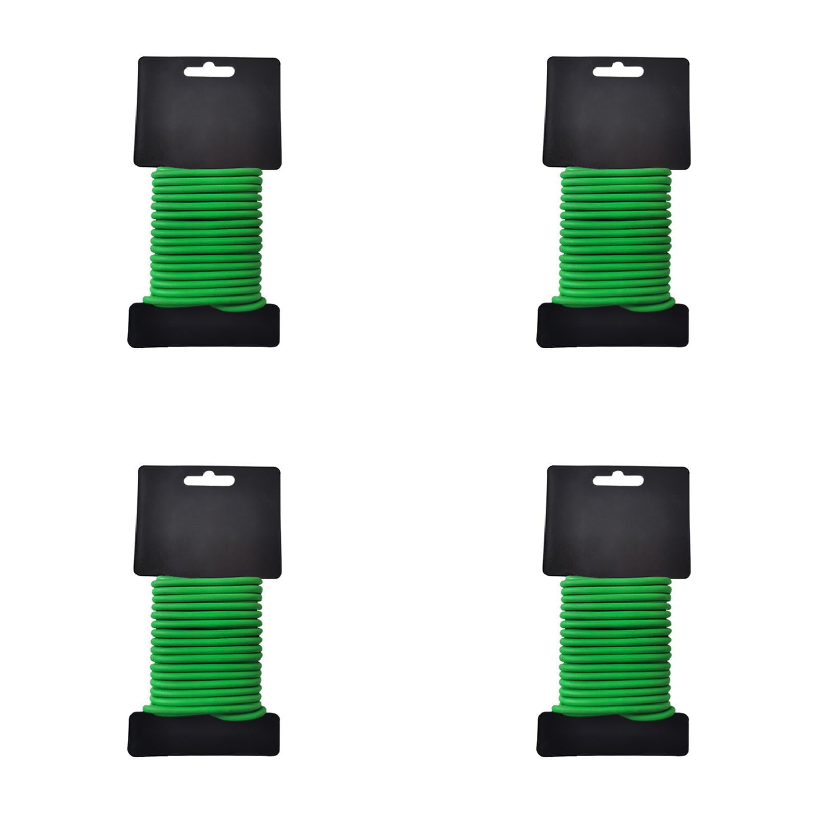 Plant Ties - 4PC Soft Twist Ties Green TPR Garden Ties Supply, for ...