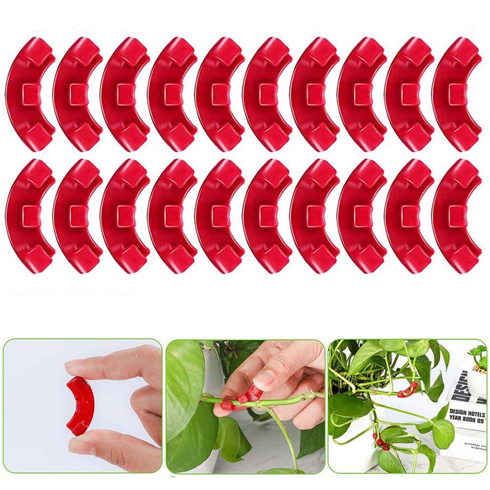 Plant Training Bending Clips, 20 Pack Plant Stem Training Clips for Low ...