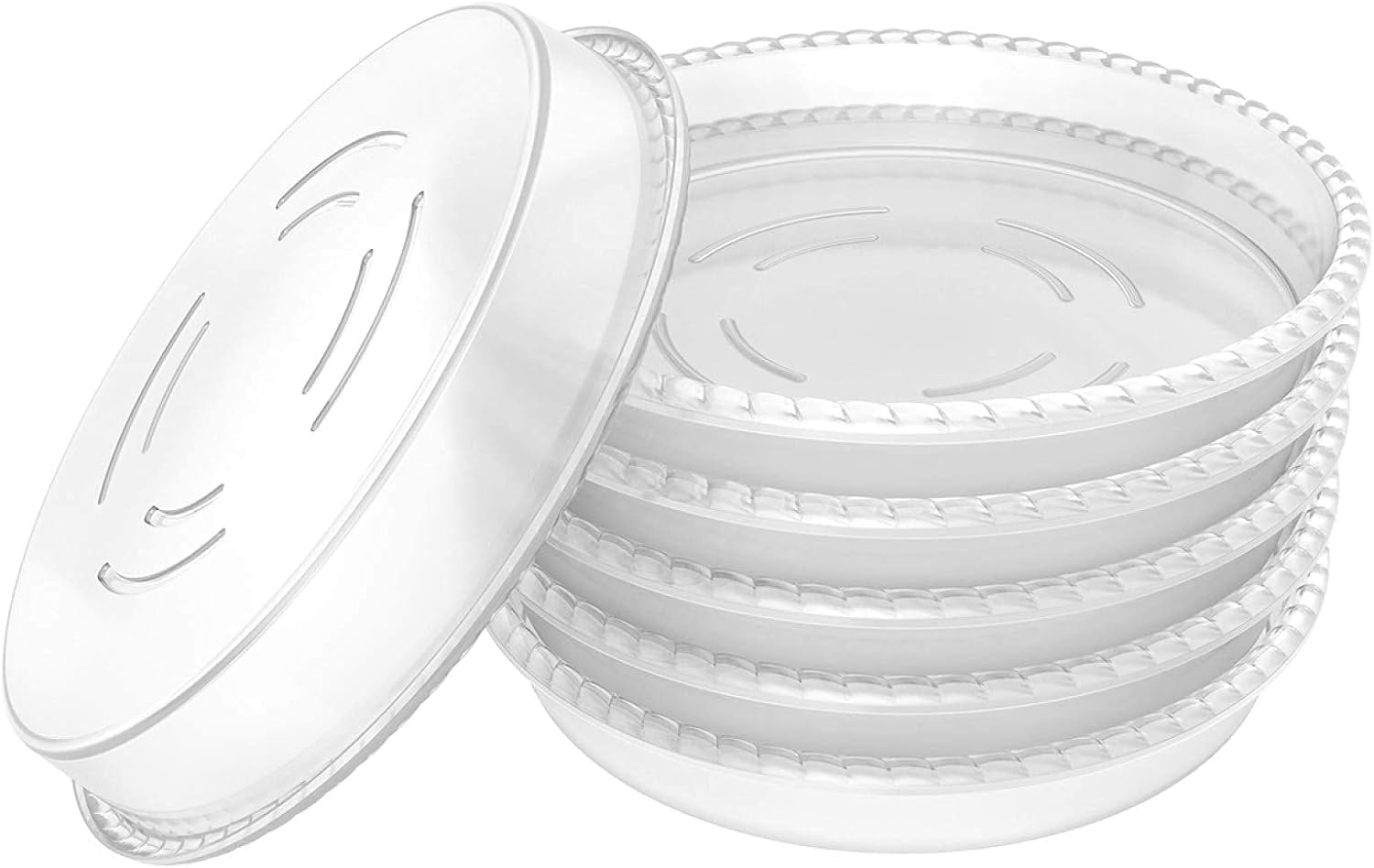 Plant Trays, 4 6 8 10 12 Inch Durable Plant Tray Flower Pot Tray Round ...
