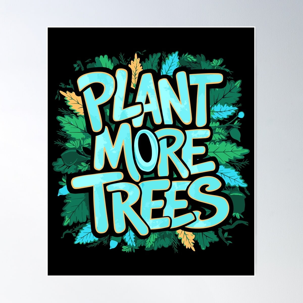 Plant Trees Arbor Day Conservation Nature Planting Reforestation Poster ...