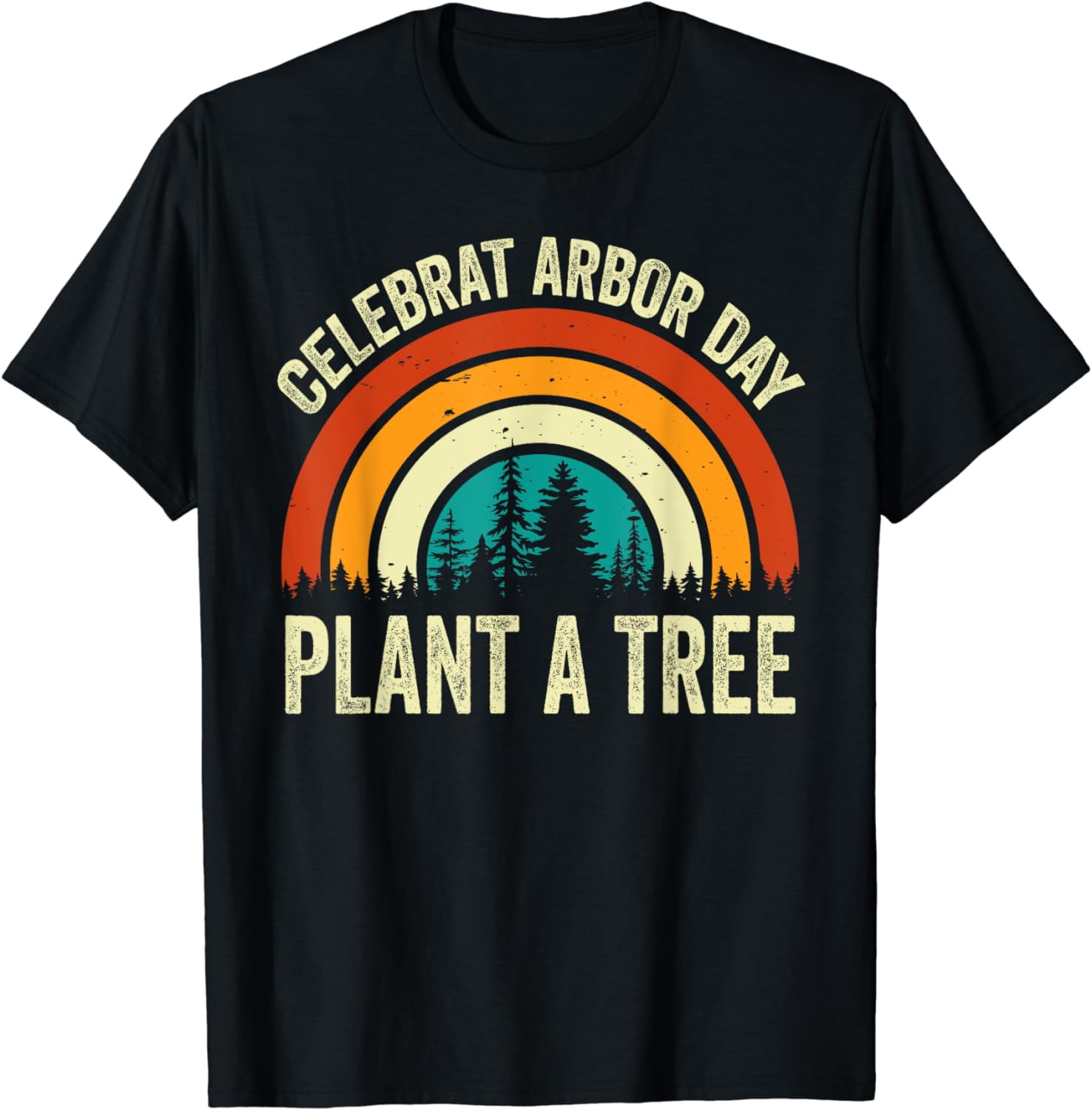 Plant Trees Tree Hugger Earth Day Arbor Day Funny Tree T-Shirt ...