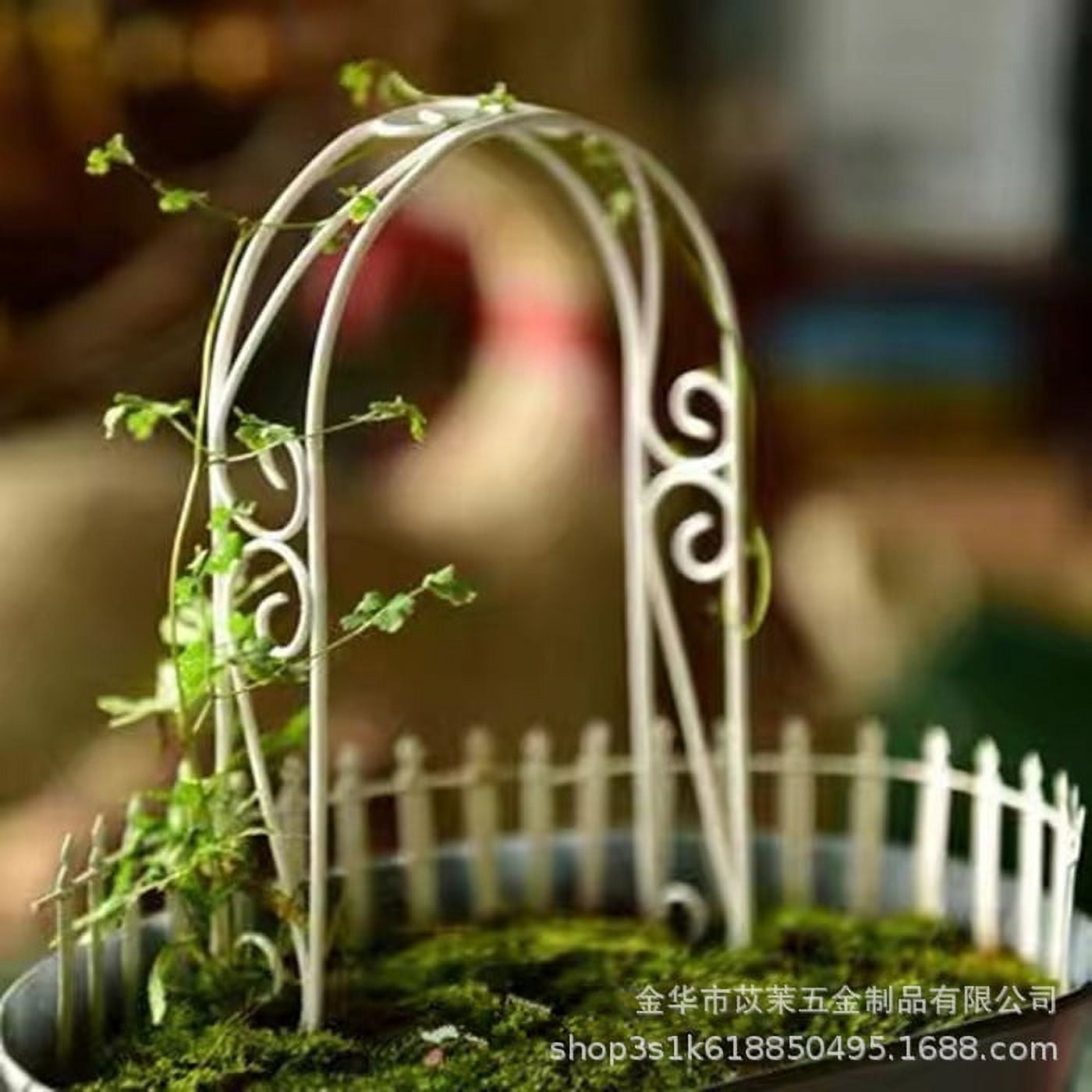 Plant Trellis Potted Plant Support Bracket Green Plant Climbing Frame ...