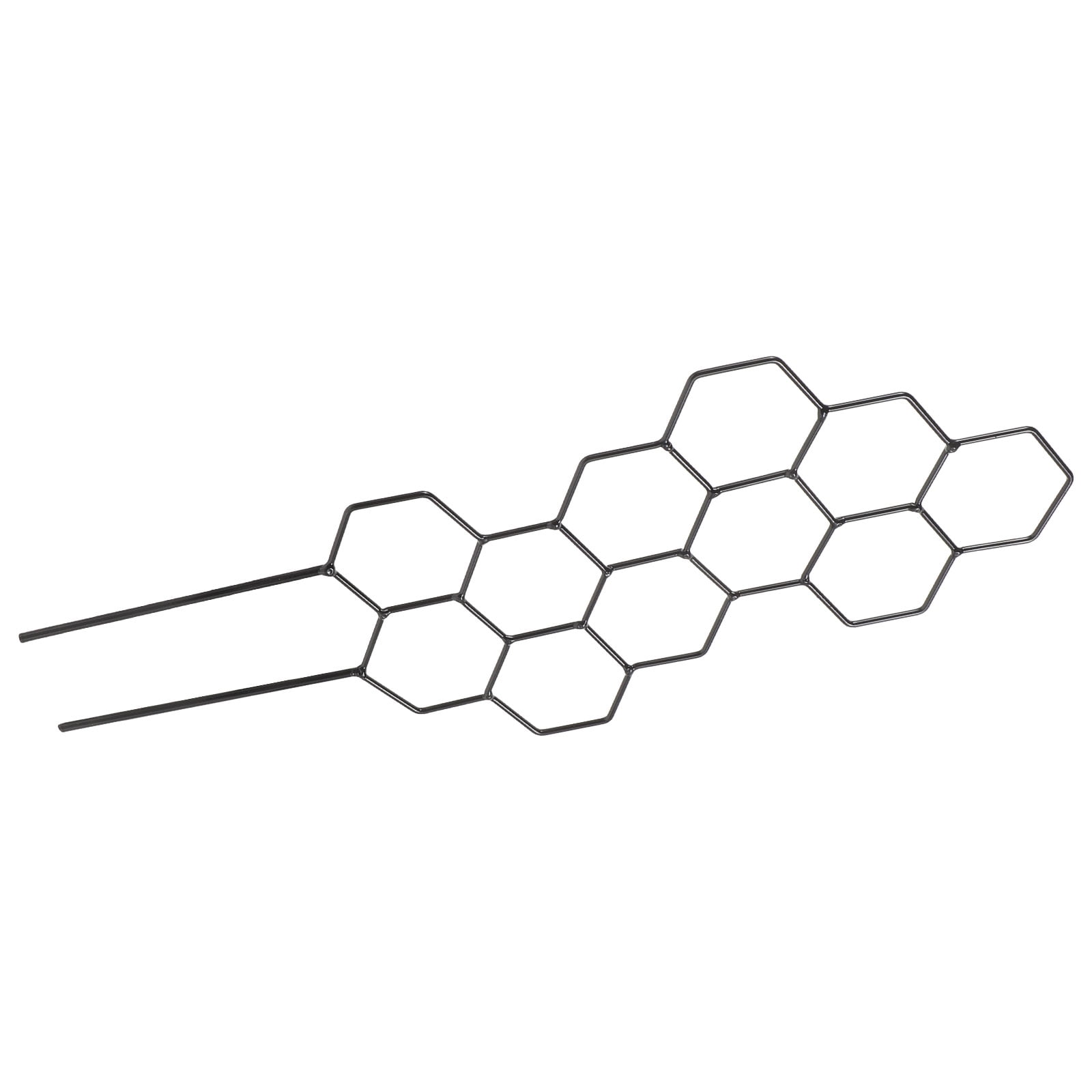 HEANUJJ Hexagonal Grid Trellis Iron 1Pack 15.2x5.5in - Walmart.com