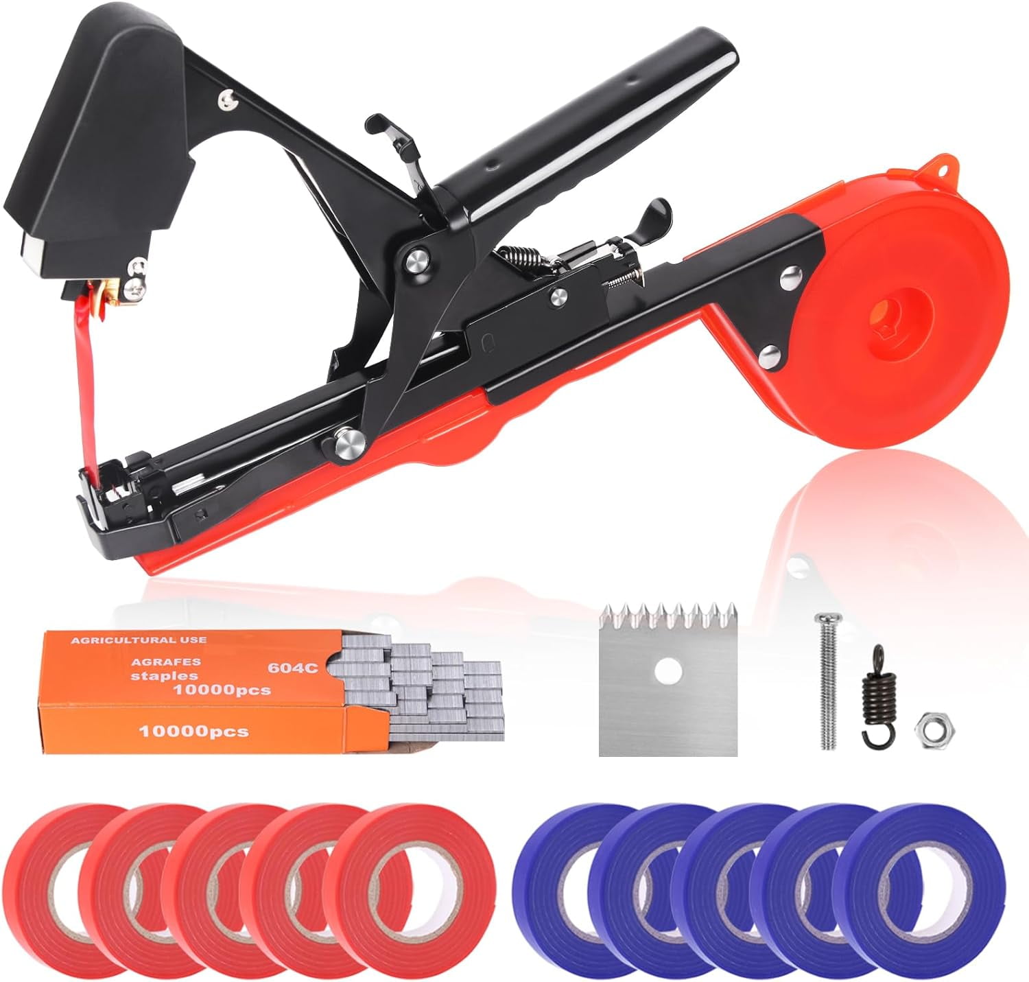 Plant Tying Machine, Plant Vine Tying Tape Machine Tool, Plant Tape Gun ...