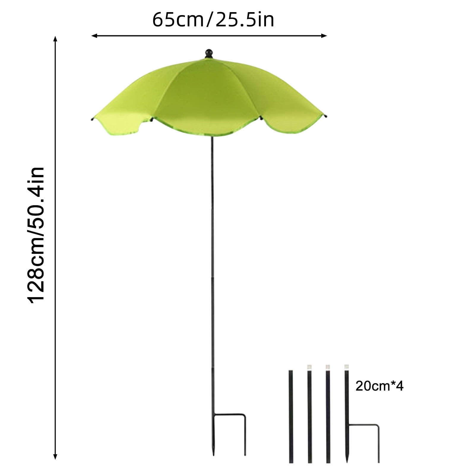 Plant Umbrellas For Outdoor Plants, Adjustable Angles Shade Umbrella ...
