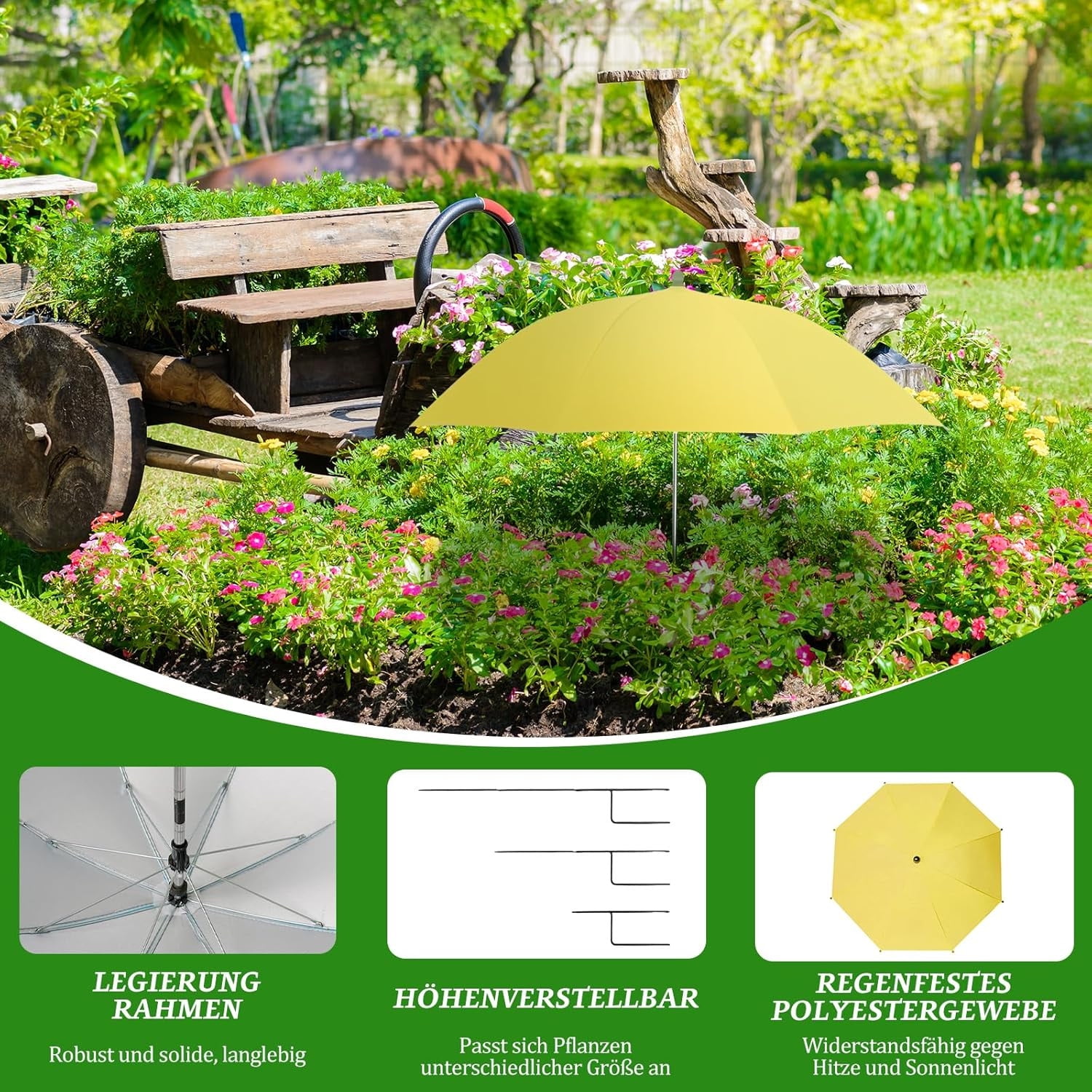 Plant Umbrellas for Outdoor Plants, Plant Shades for Outdoor Plants ...