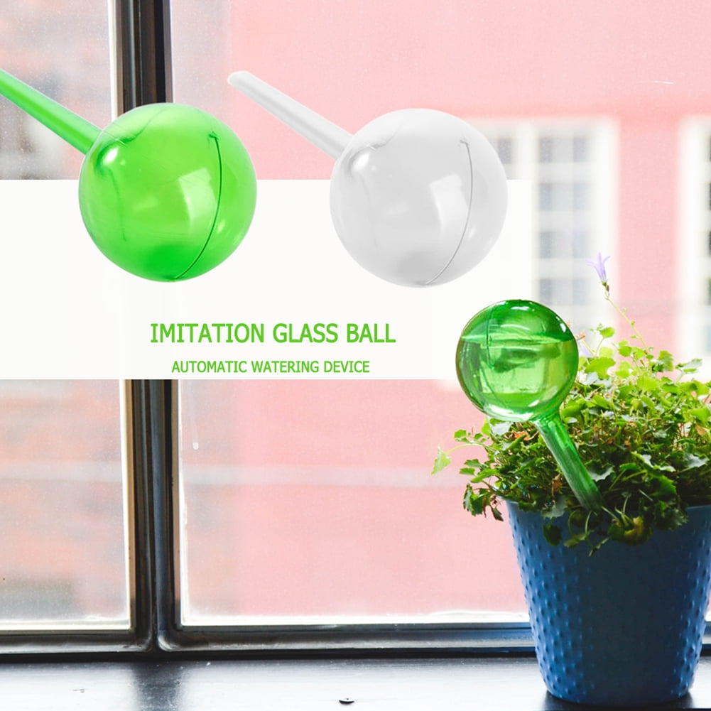 Plant Watering Bulbs Automatic Self-Watering Globes Plastic Balls ...