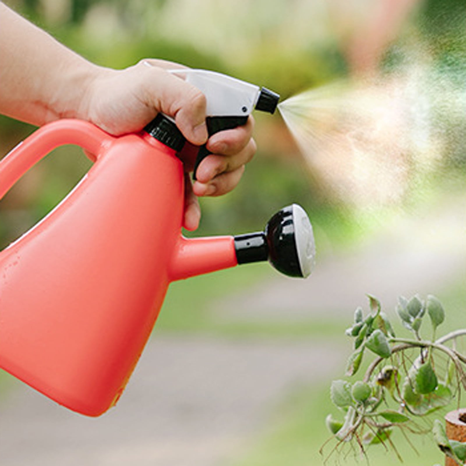 Plant Watering Can with Sprayer - 2 in 1 Watering Can Indoor Outdoor ...