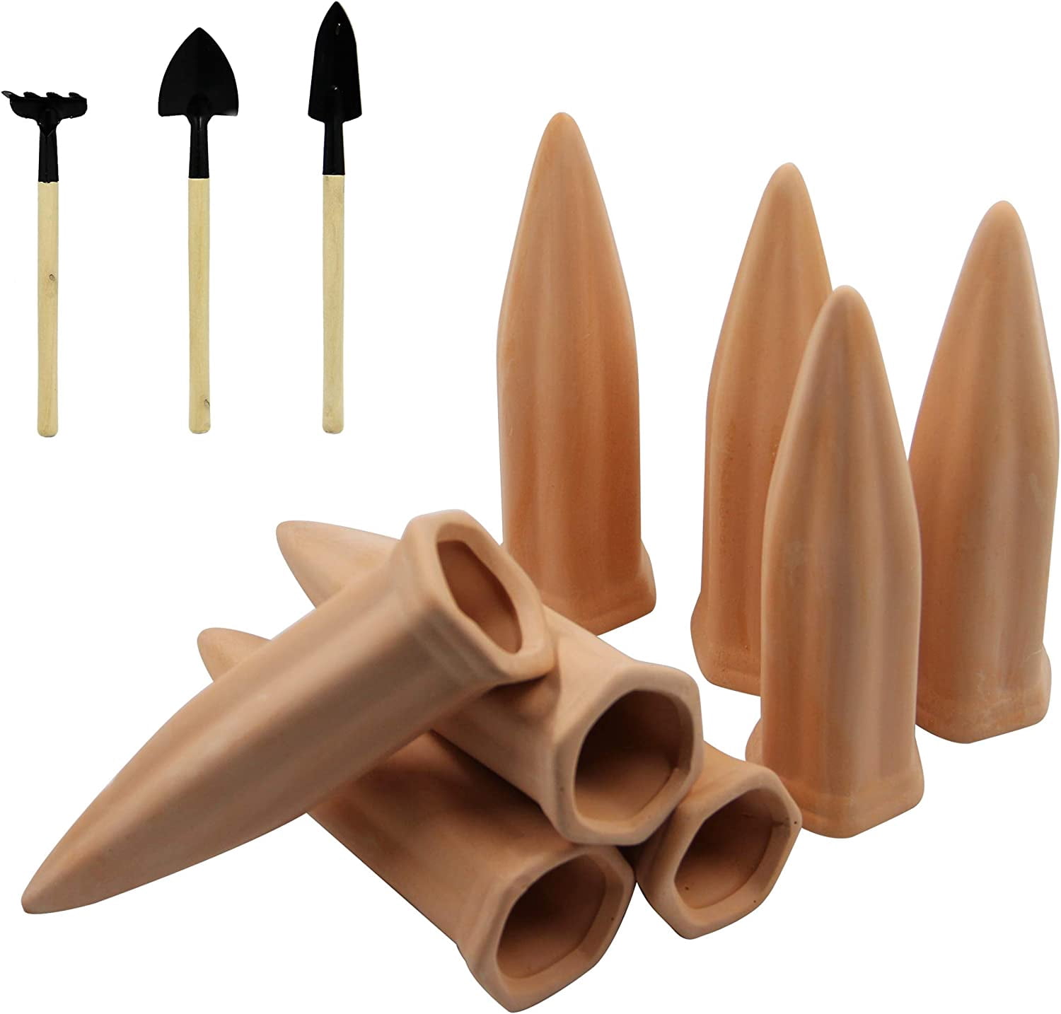 Plant Watering Devices, Plant Waterer Self Watering Terracotta Spikes ...