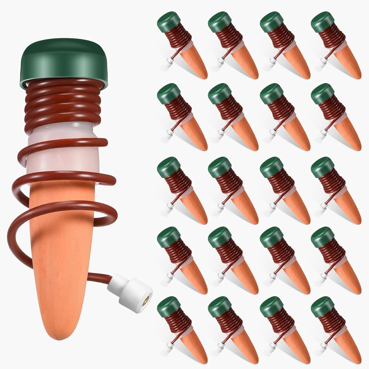 Plant Watering Stakes Self Watering Spikes Planter Insert Automatic ...