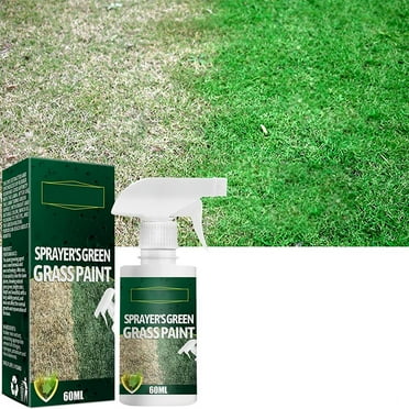 WINGKI Grass Spray Liquid, Lawn Seed Spray, Green Lawn Paint, 59ml ...