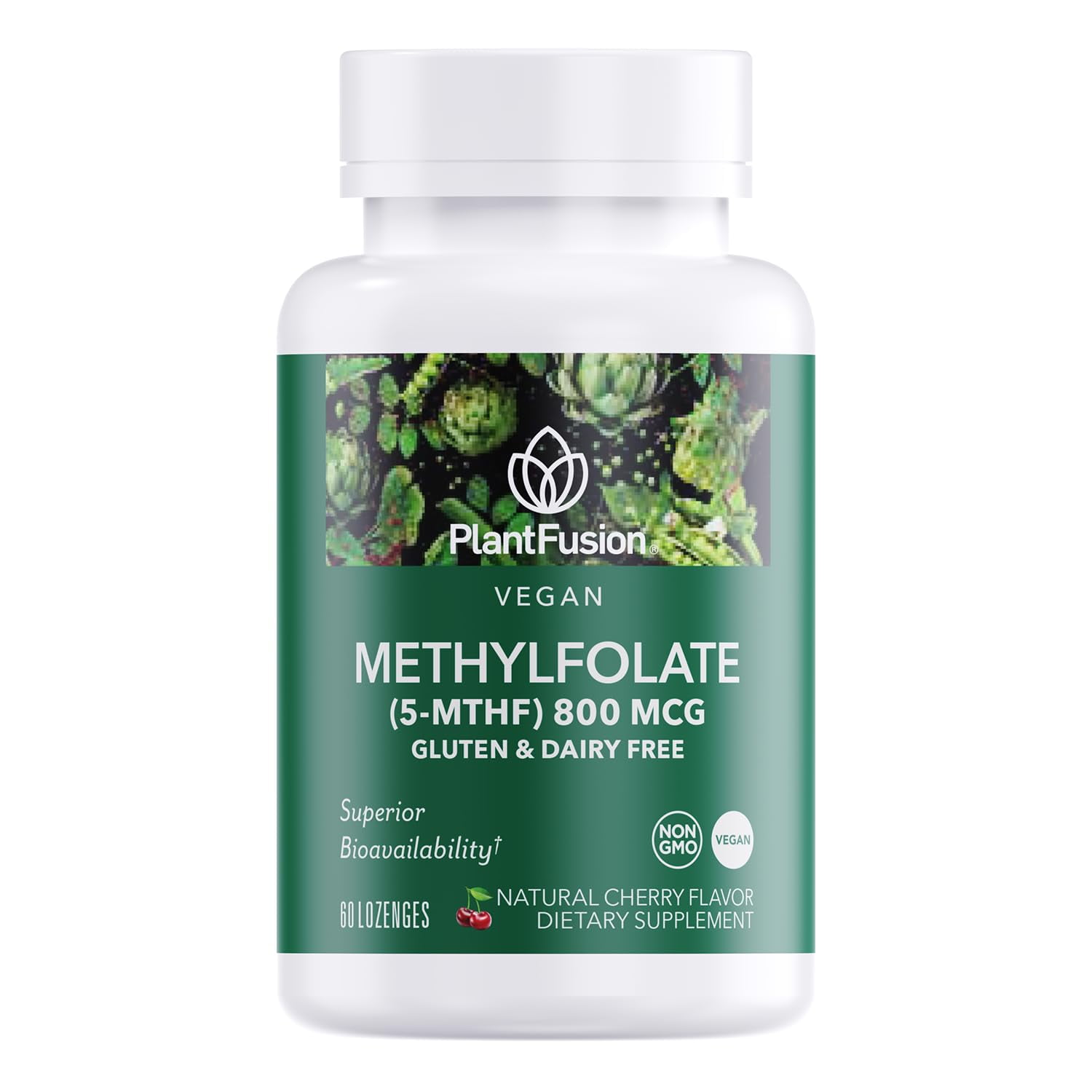 PlantFusion Vegan High Potency Methylfolate 5-MTHF - KMC2Fast Acting ...
