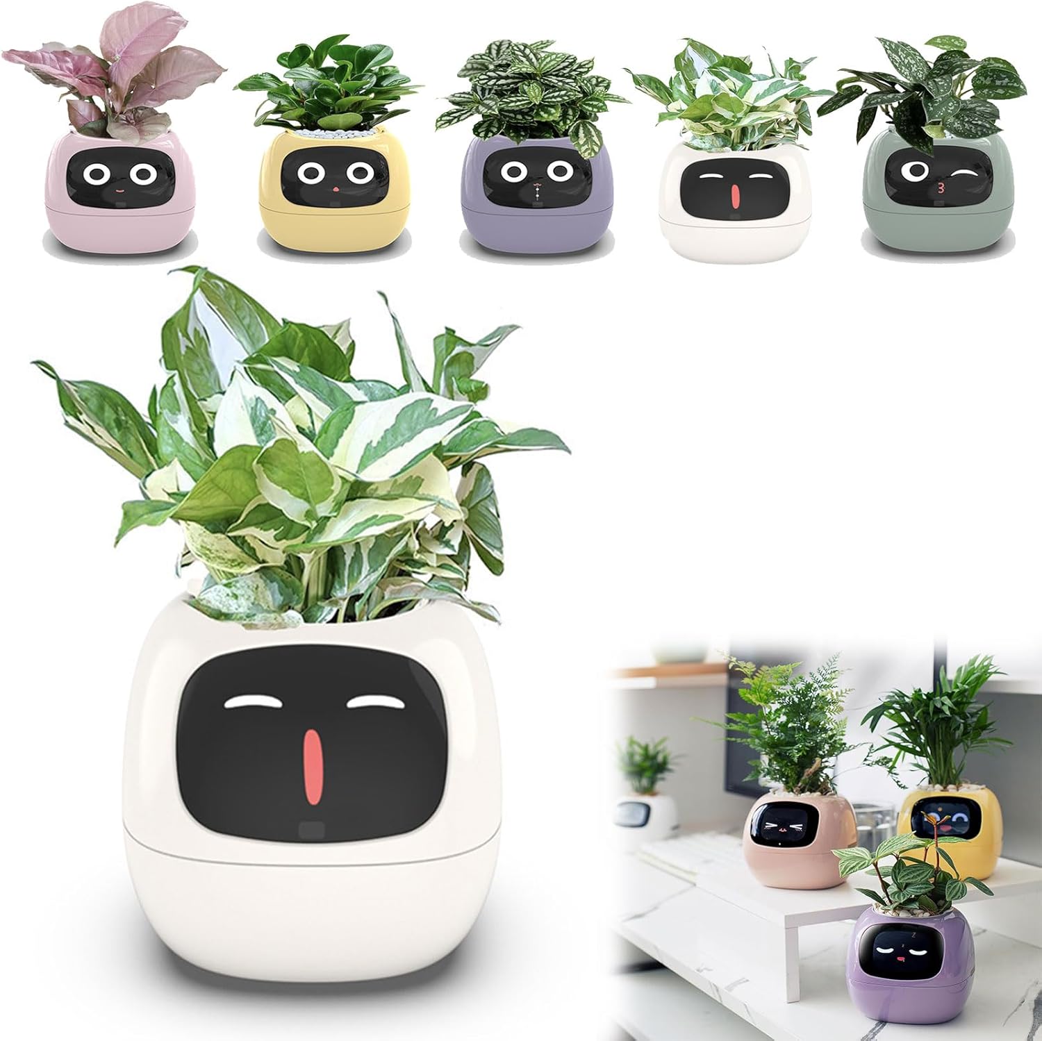 Plantagotchi Planter, Sproutly Pot, Plantagotchi Smart Planter ...