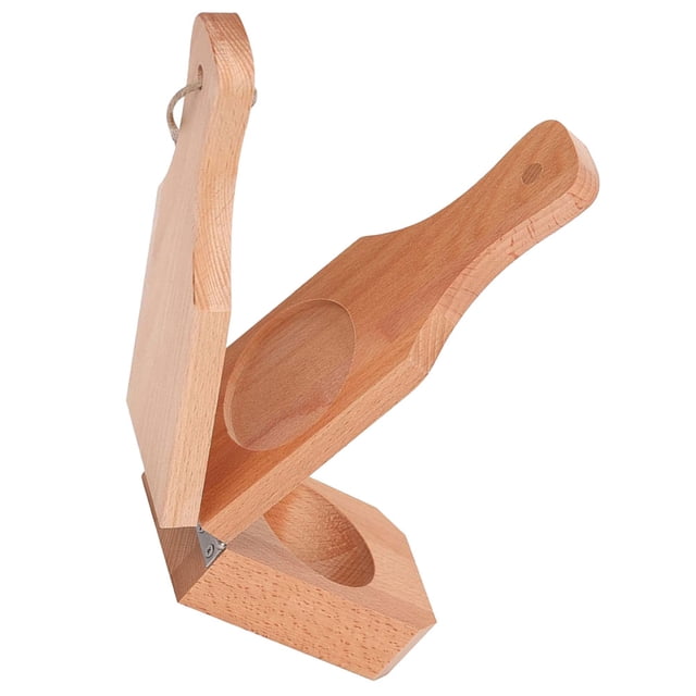 Plantain Cup Press Crusher Banana Mould Wooden Tostonera Maker Culinary ...