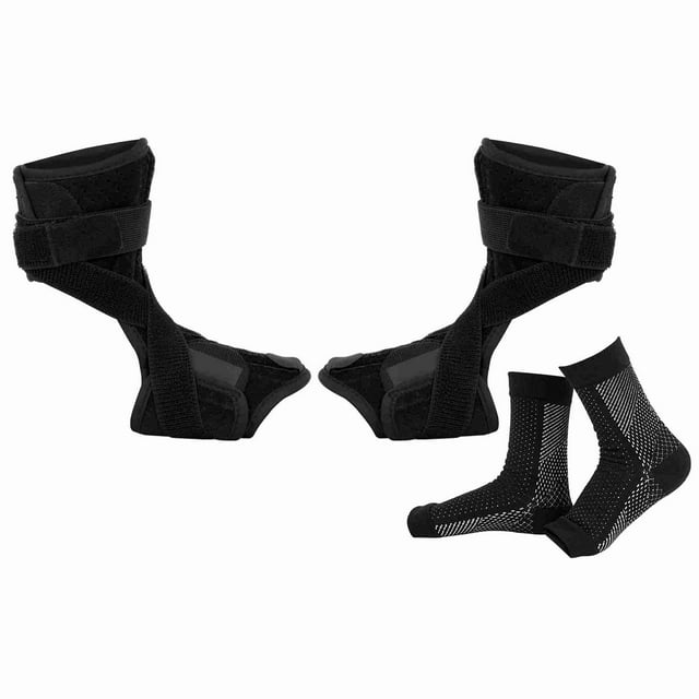 Plantar Fasciitis Dorsal Night Splint for Heel Pain Relief -Foot Drop ...