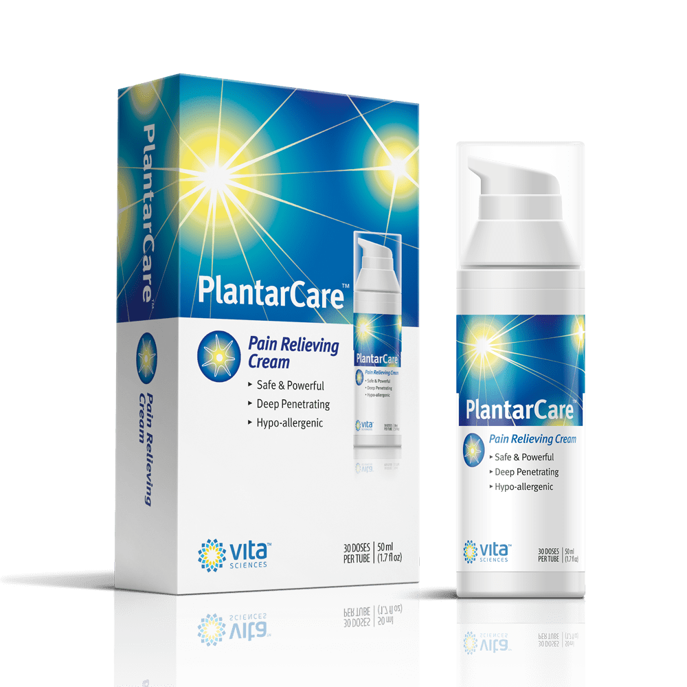 Plantacare Plantar Fasciitis Foot & Heel Pain Relief Cream with ...