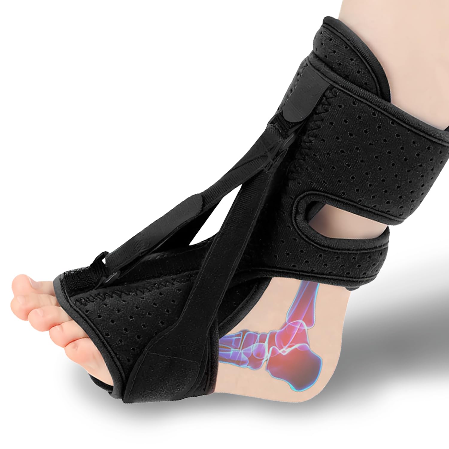 Plantar Fasciitis Night Splint, Lightweight and Breathable Plantar ...