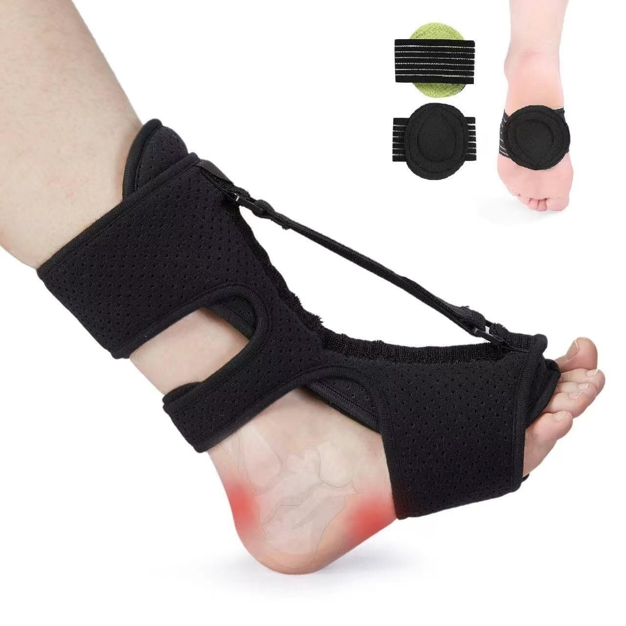 Plantar Fasciitis Night Splint:Plantar Fasciitis Relief Brace for Women ...