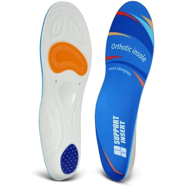Plantar Fasciitis Relief Flat Feet Arch Support Inserts Sports Running ...