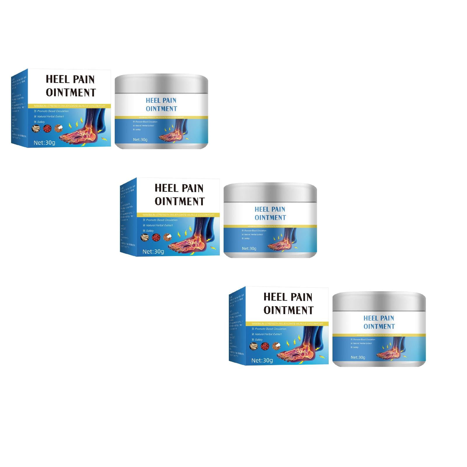 Plantar Fasciitis Reliefing Cream, Heel Reliefing Cream, Mild ...