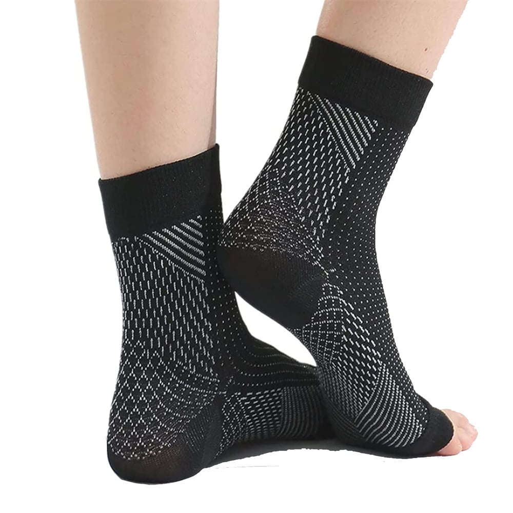 Plantar Fasciitis Sock (2 Pairs) for Men and Women, Compression Foot ...