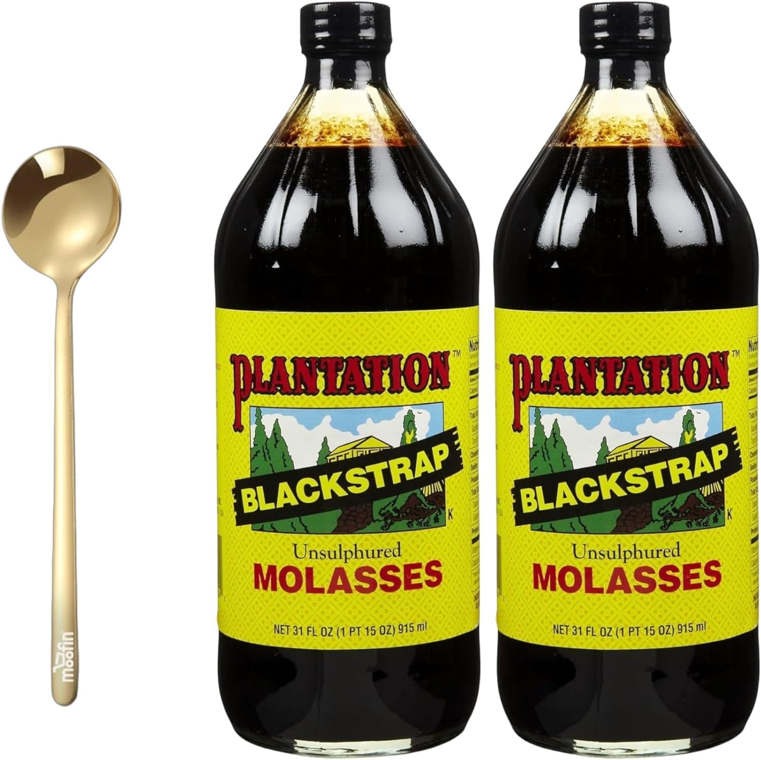 Plantation Blackstrap Molasses Unsulphured Organic, 31 Oz - Rich in ...