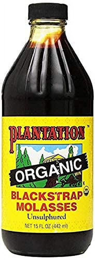 Plantation Pure Organic Blackstrap Molasses, Liquid Cooking Unsulphured ...