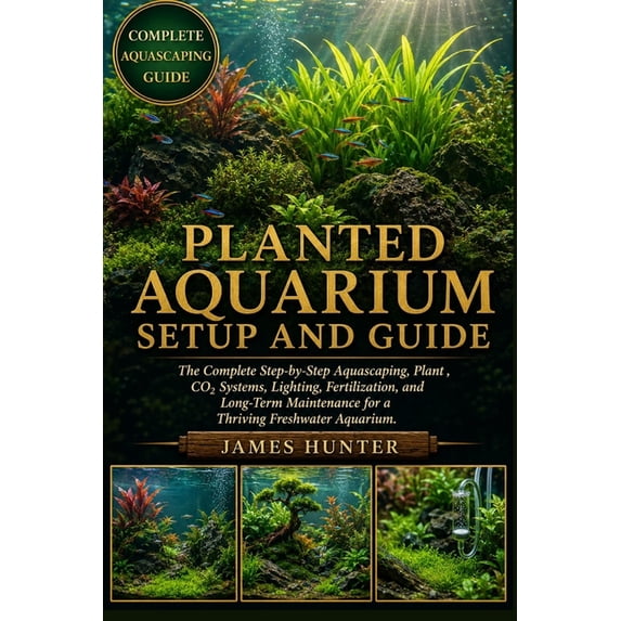 Planted Aquarium Setup and Guide: The Complete Step-by-Step Aquascaping ...
