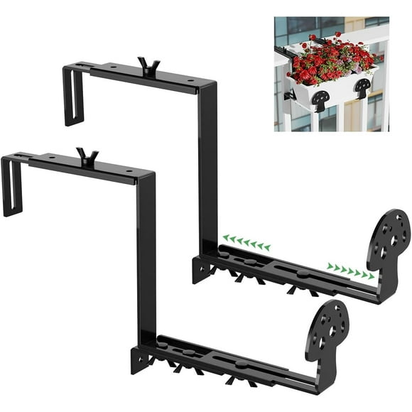 Flower Box Railing Holders