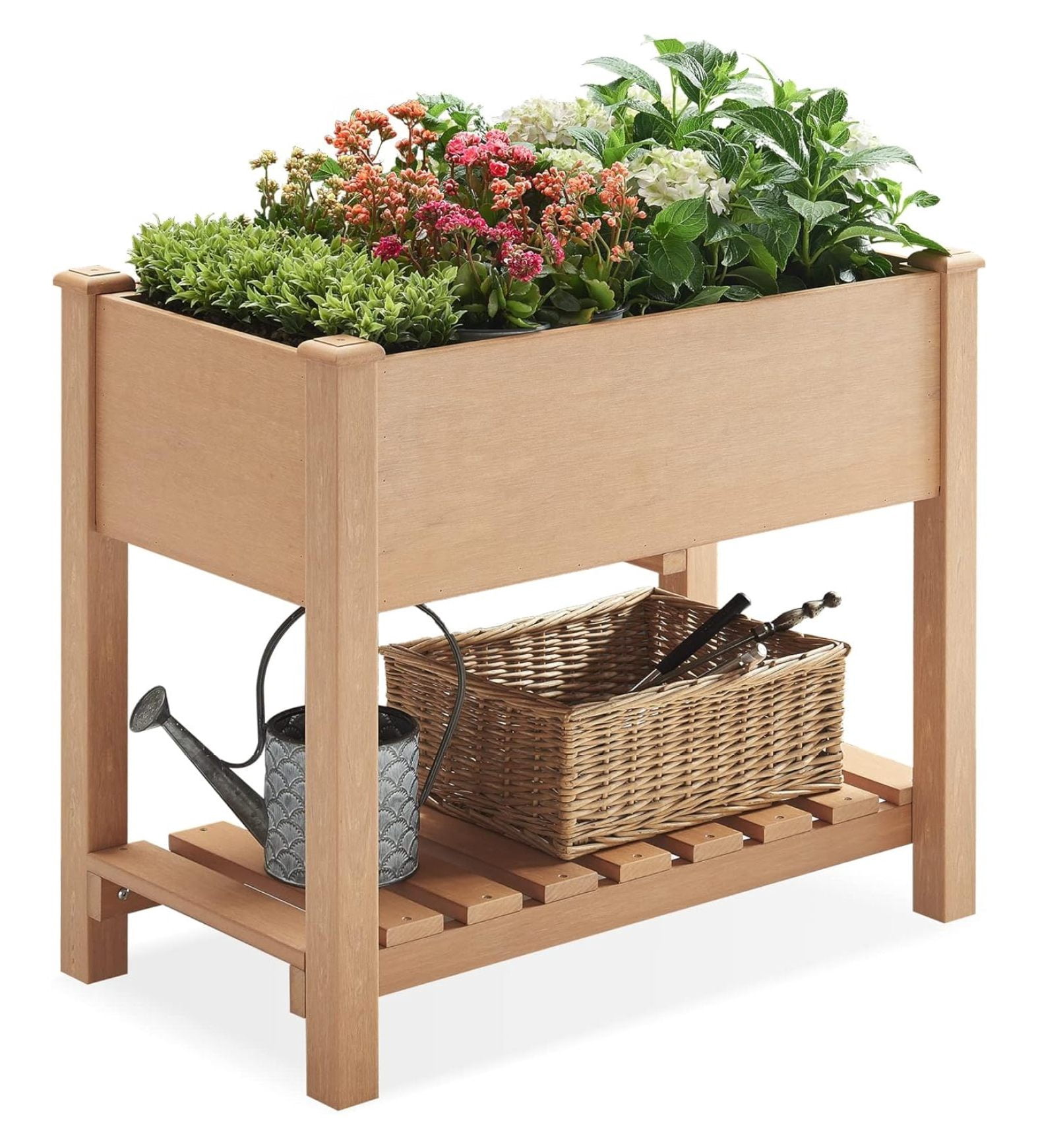 Planter Box Raised Garden Bed Outdoor with Legs, Better Than Cedar ...