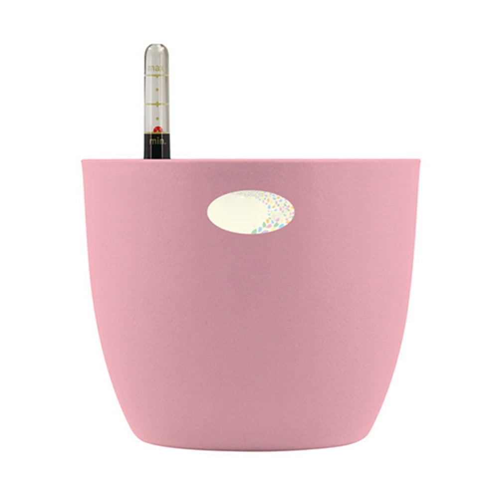 Planter Flower Pot with Water Level Indicator Modern Style with Water ...