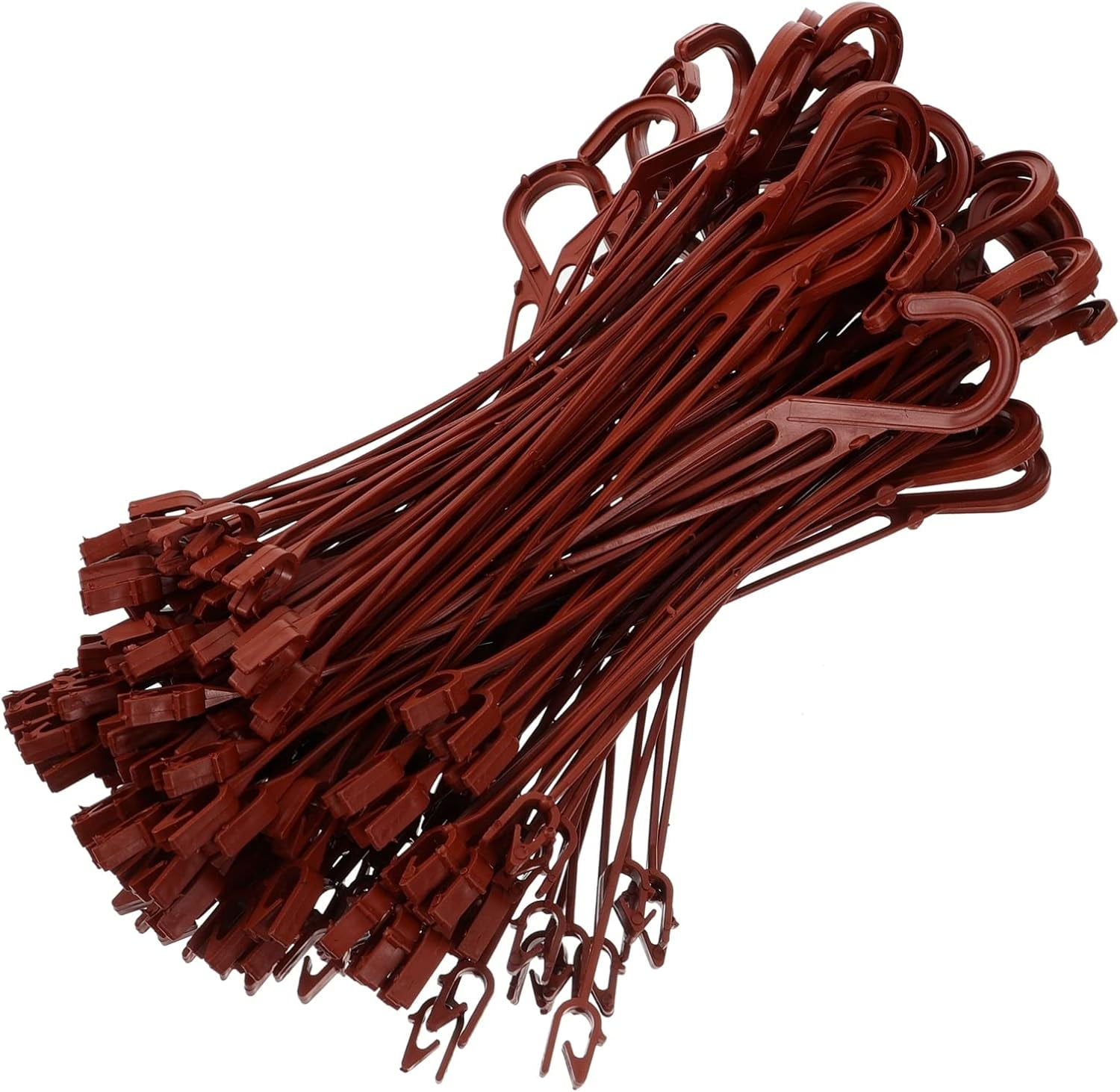 Planter Hooks 50pcs Plant Pot Hangers Plastic Flower Basket Hooks ...