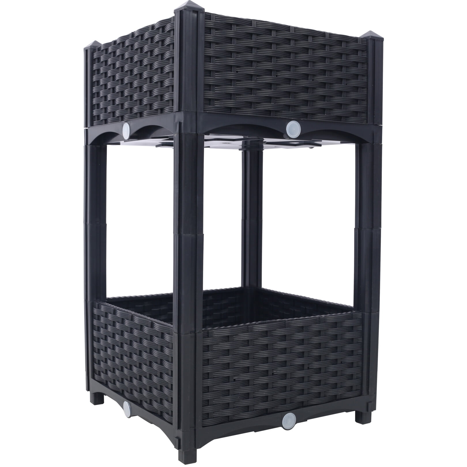 Planter Raised Beds - Elevated Planter Garden Box with Drainage Plug ...