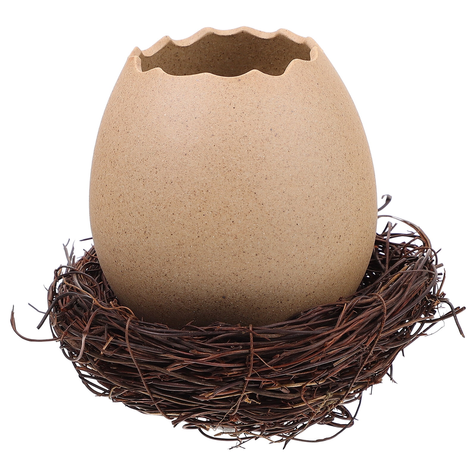 Creative Eggshell Planter Set Practical Bird Egg Vase for Decoration ...