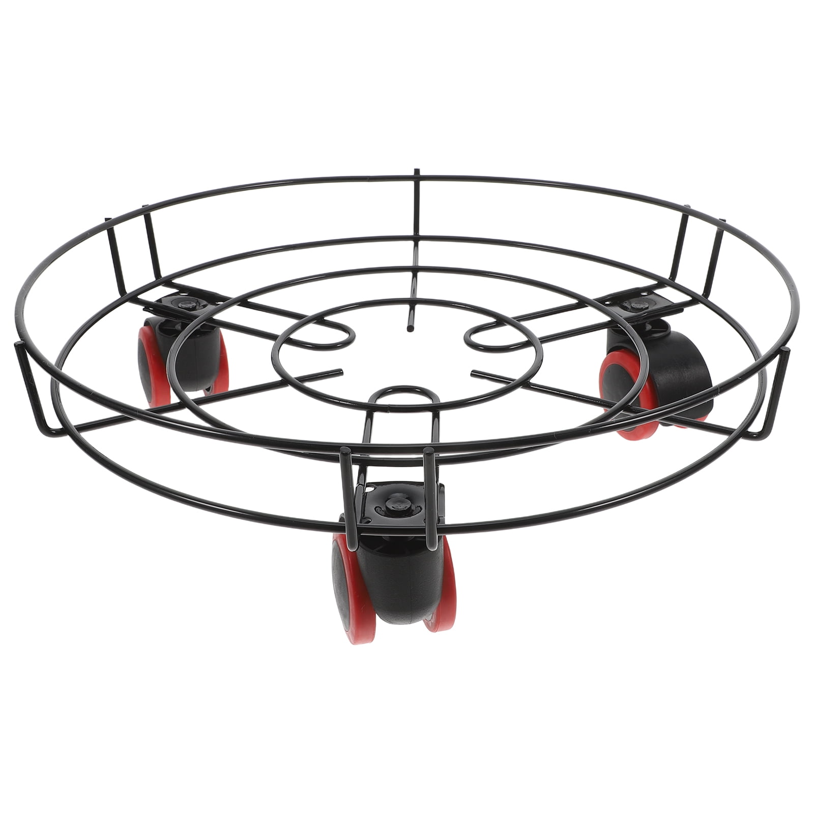 Planter Wheels Base Outdoor Round Plant Mover Plant Stand With Wheels ...