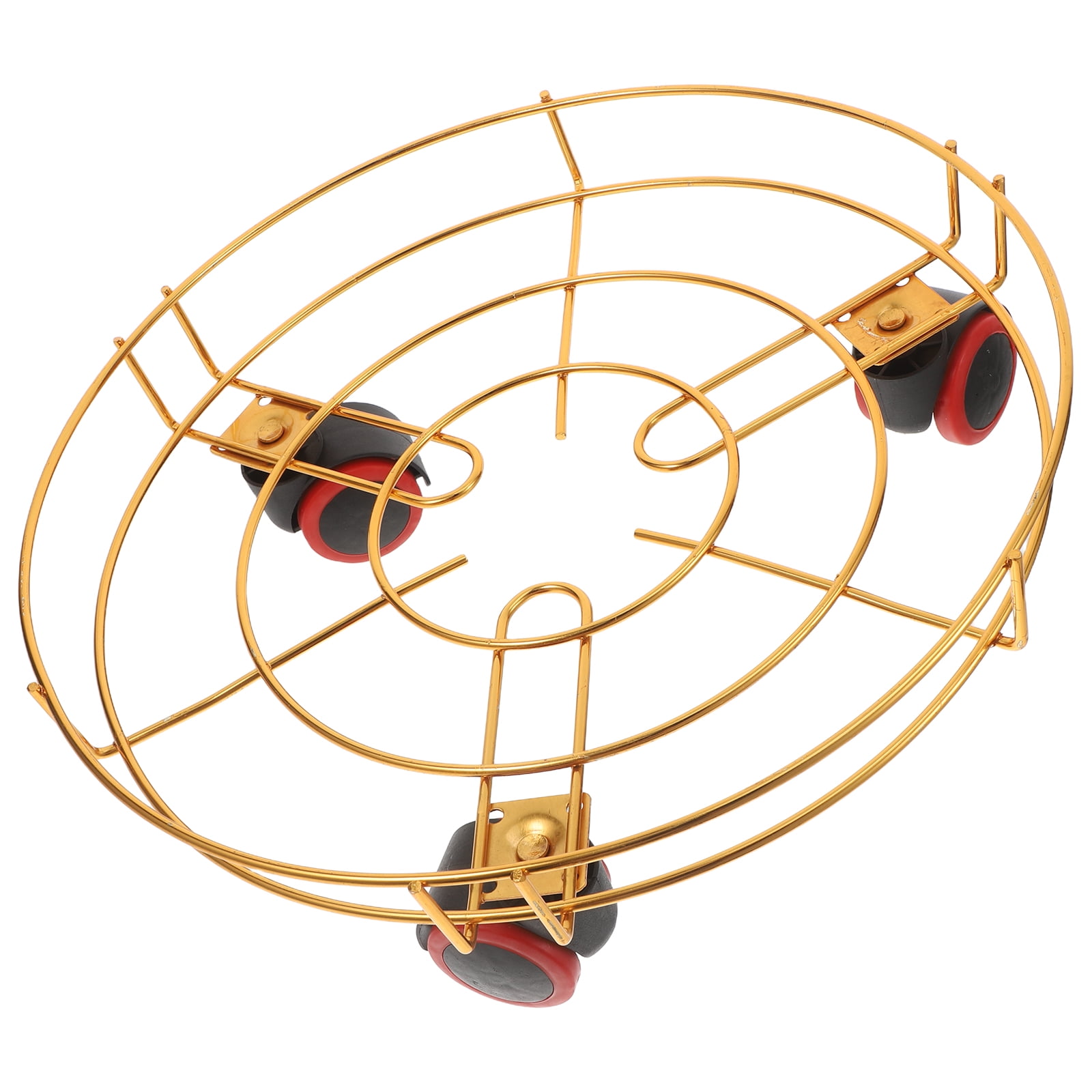 Planter Wheels Base Outdoor Round Plant Mover Plant Stand With Wheels ...