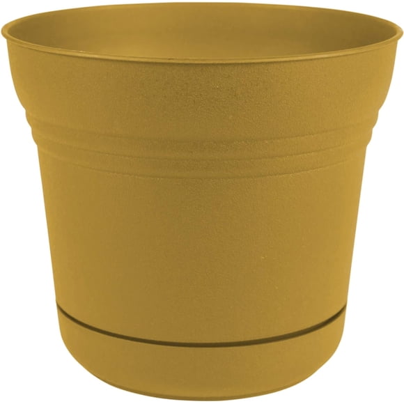 Tall Yellow Planter