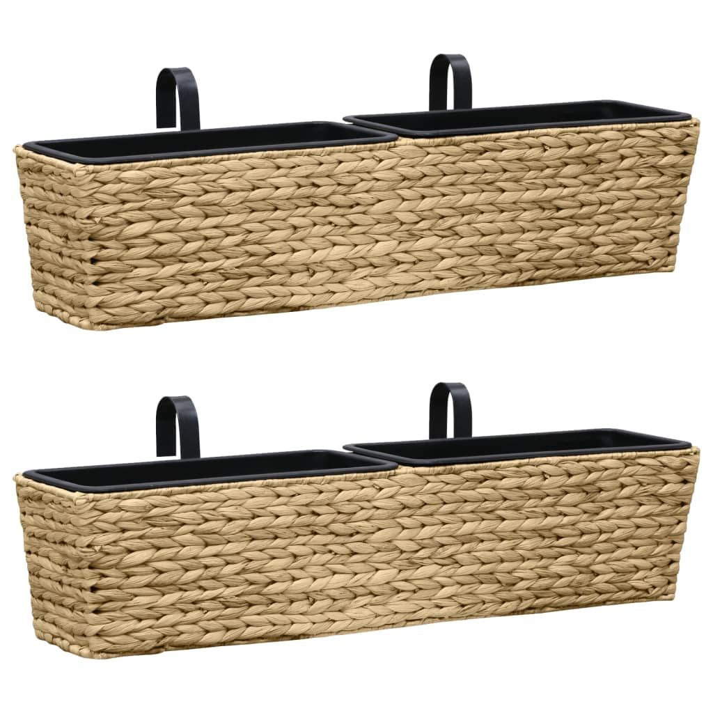 Planters 2 pcs Water Hyacinth Brown - Walmart.com