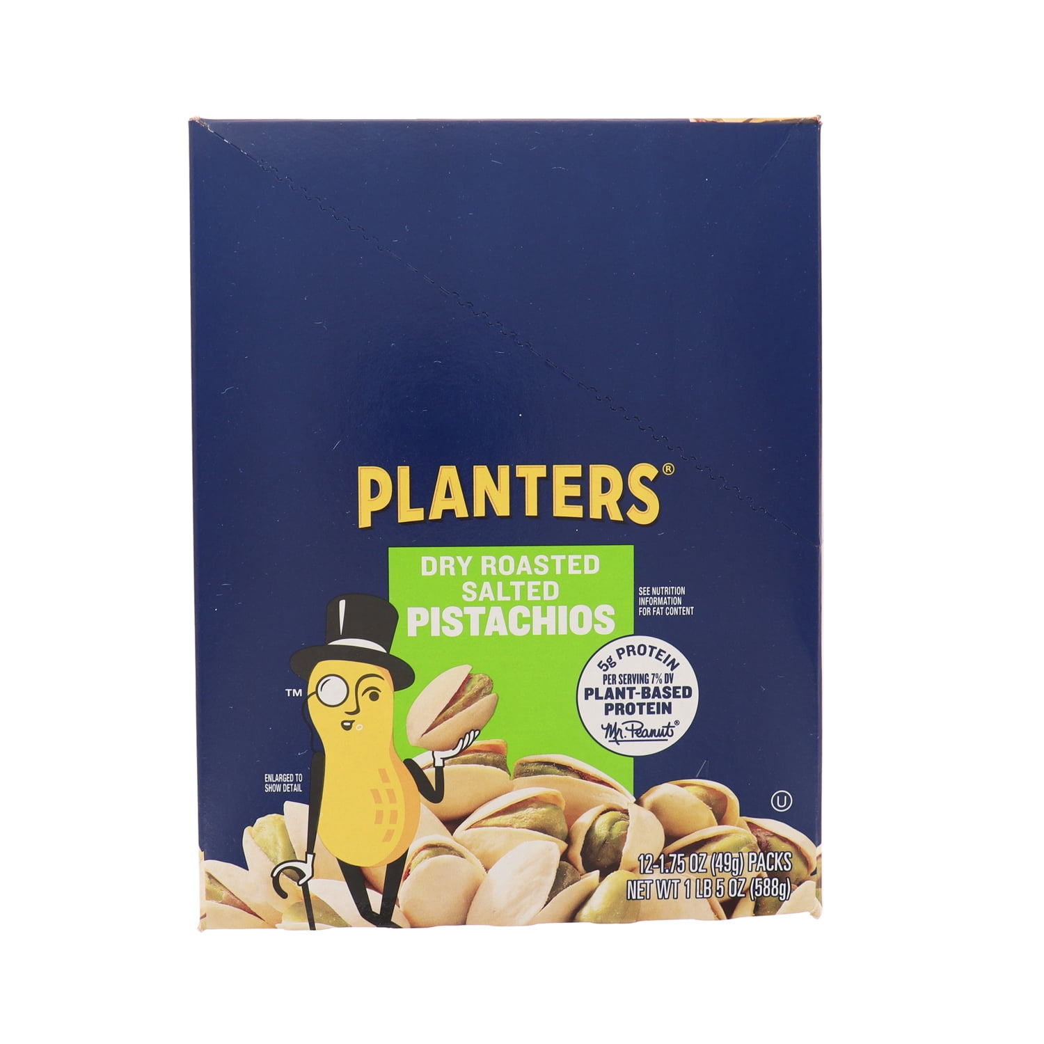 Planters, Dry Roasted Pistachios , Count 12 (1.75 oz) - Nut & Dry Fruit ...