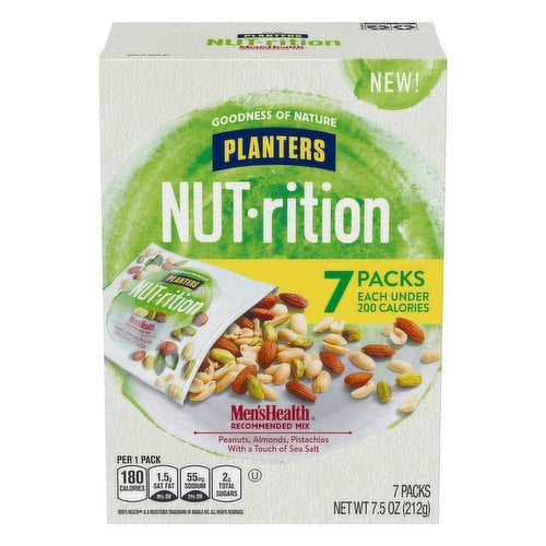 Planters NUT-rition Men's Health Recommended Mix - 6 Pack - Walmart.com