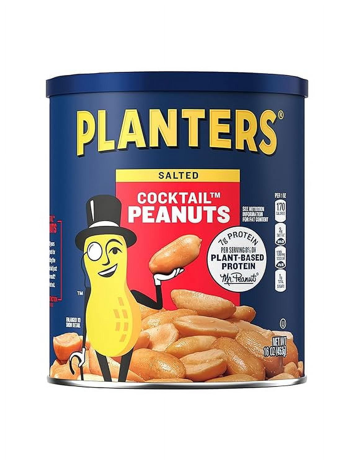 Planters Party Pack Cocktail Peanuts, 16 Oz , 3 Pack - Walmart.com